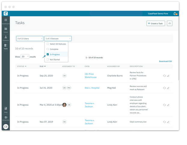 Litigation Management Software for Lawyers | CaseFleet