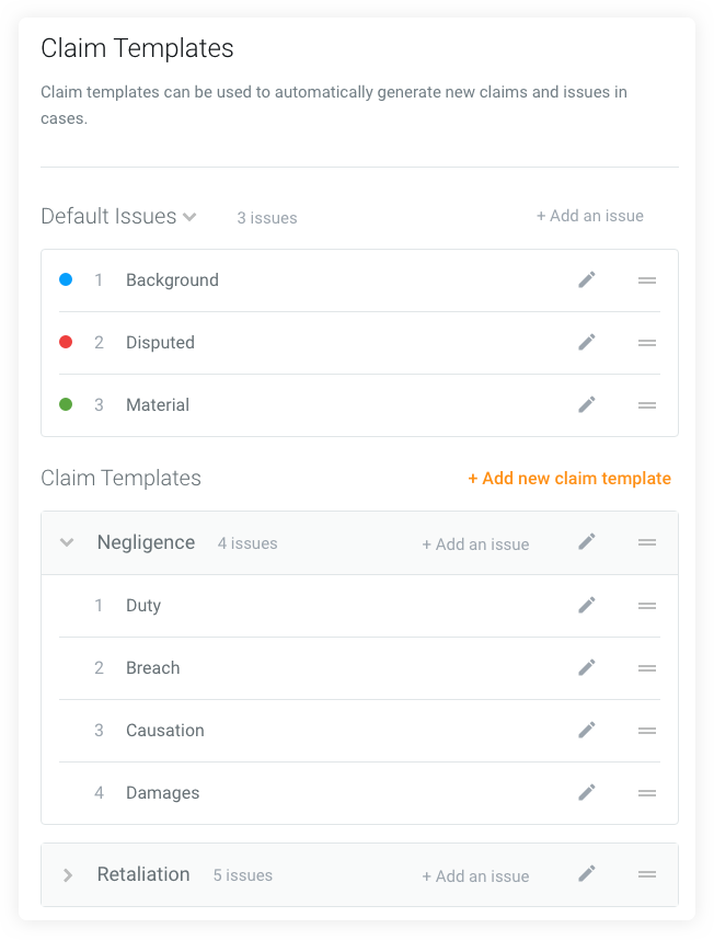 Case Outlines | CaseFleet
