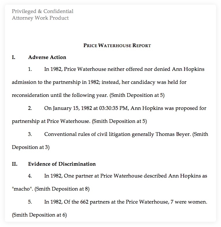 Reports for Every Stage of Litigation