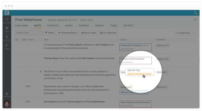 Cross Examination Software | CaseFleet