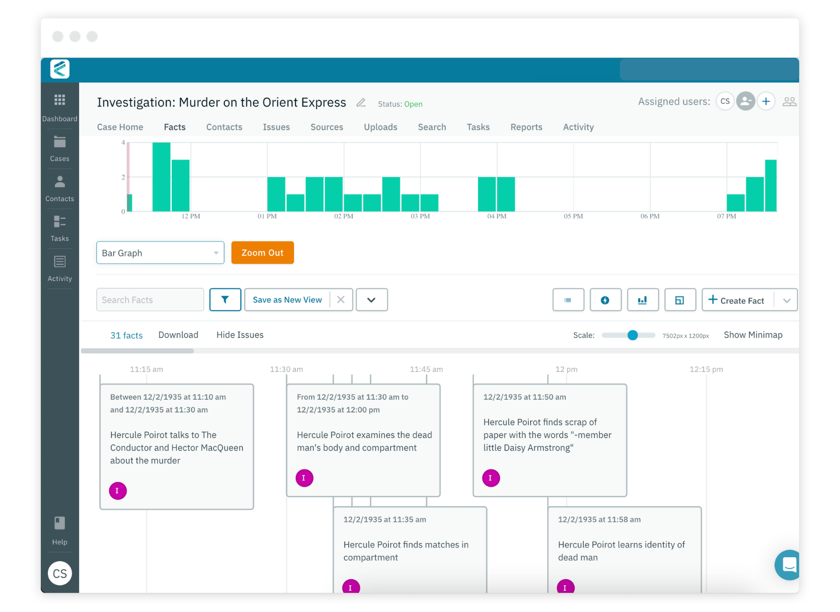 Timeline Maker - Timeline Software for Lawyers & More | Casefleet