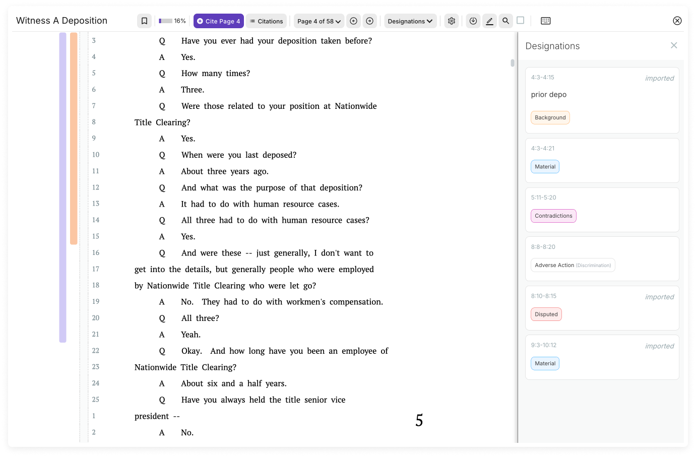 Deposition & Transcript Management Software | CaseFleet
