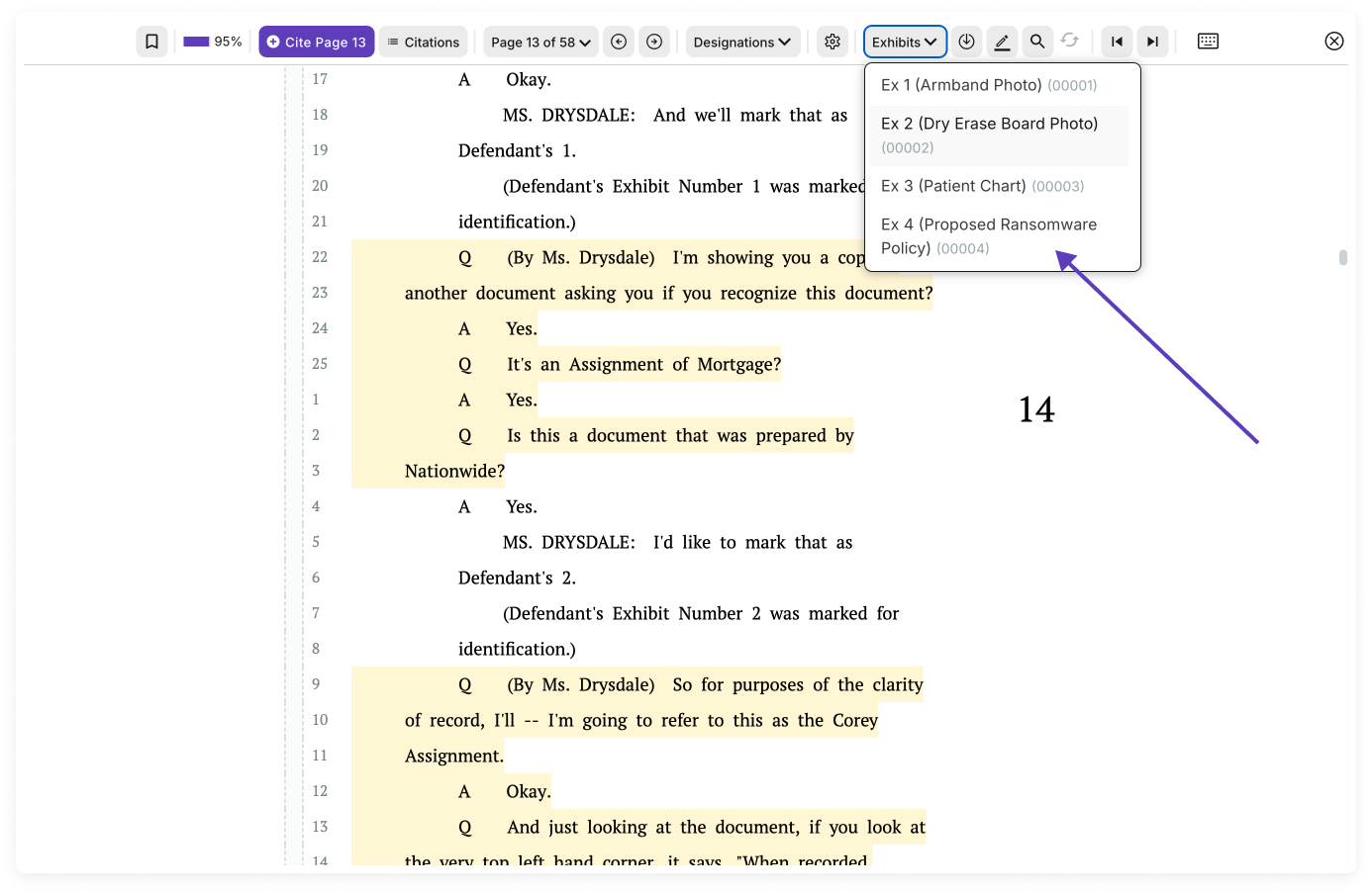 Deposition & Transcript Management Software | CaseFleet